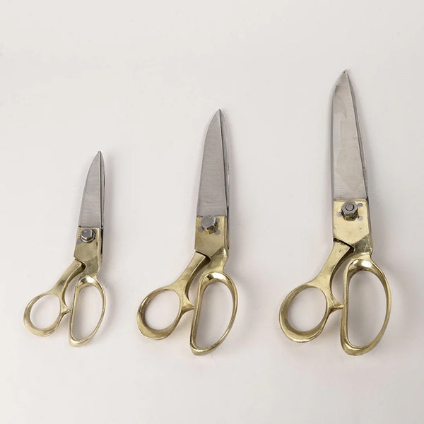 Brass Handle Classic Tailor Scissors - The Panton Store