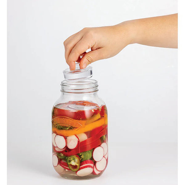 Kilner Fermentation Jar Set of 2 - 1 Litre - The Panton Store