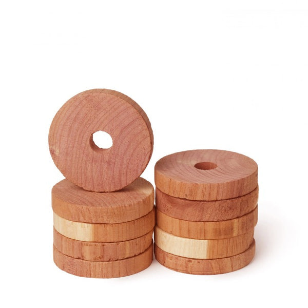 Redecker Cedar Coat Hanger Rings - The Panton Store