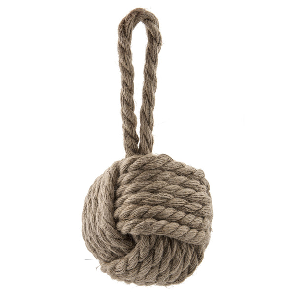 Emporium Beau Rope Door Stop Natural - The Panton Store